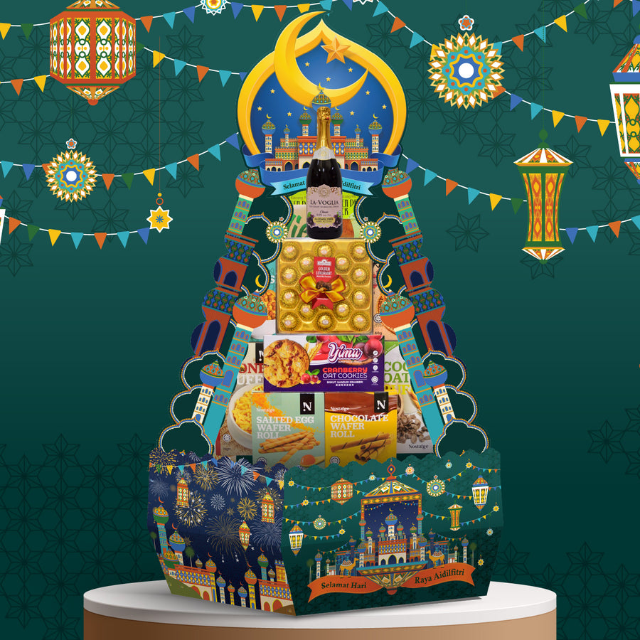 Raya Pyramid Hamper : HR-4 SETIA | Hamper Delivery Malaysia – HAMPER2U